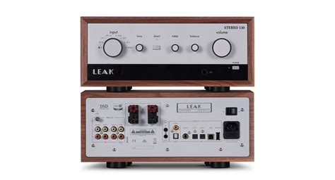 Stereo 130 Integrated Amplifier in Walnut – Leak Audio