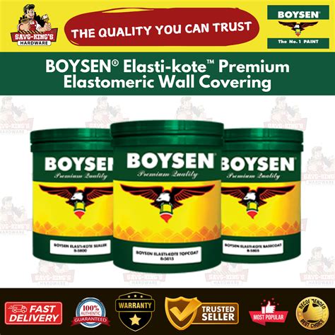 Boysen® Elasti Kote™ Premium Elastomeric Wall Covering Savg Kings