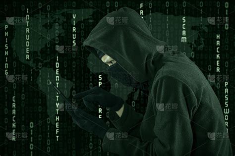 黑客触碰智能手机屏幕