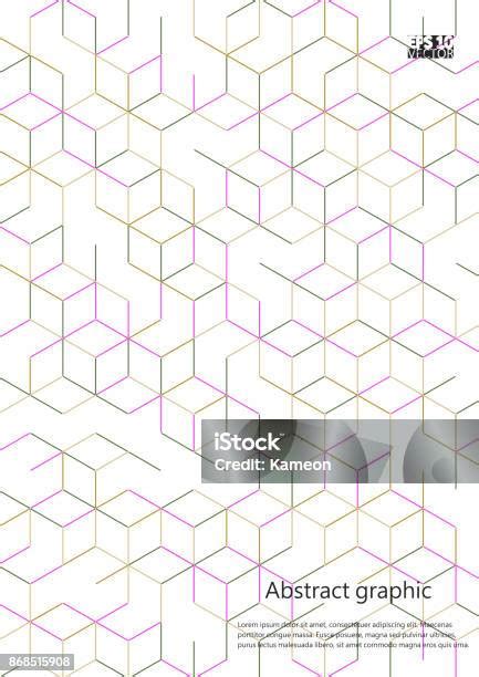기하학적 패턴 그래픽 일러스트입니다 Eps10 벡터 일러스트입니다 0명에 대한 스톡 벡터 아트 및 기타 이미지 0명 개념 개념과 주제 Istock