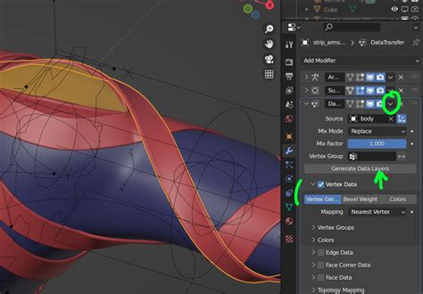 Animation How To Deform A Mesh Composed Of Several Objects As If They Were One Blender