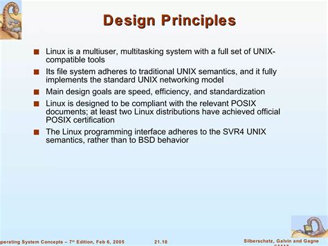 Chapter 21 The Linux System Ppt