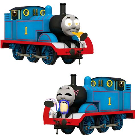 Thomas Tries Donut And Bun By Princessfireball6 On Deviantart