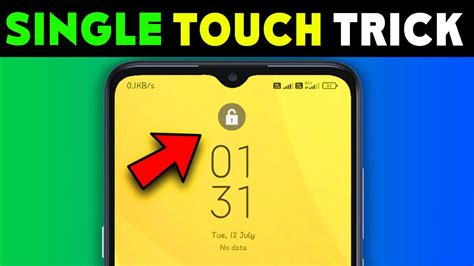 Single Touch Lock Your Phone Screen Play Store App