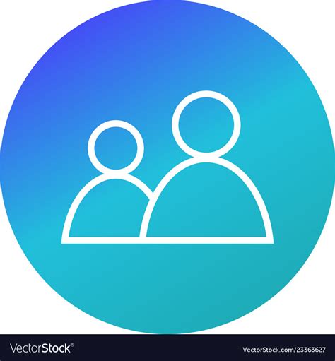 Users Icon Royalty Free Vector Image Vectorstock