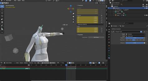 Blender Animation Issue Are My Bone Constraints Wrong Cg Cookie