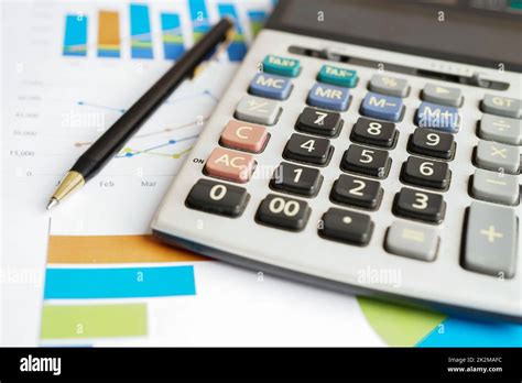 Calculator On Chart And Graph Spreadsheet Paper Finance Development
