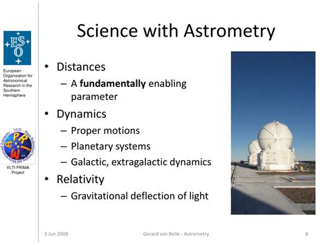 PPT Science With Astrometry PowerPoint Presentation Free Download ID