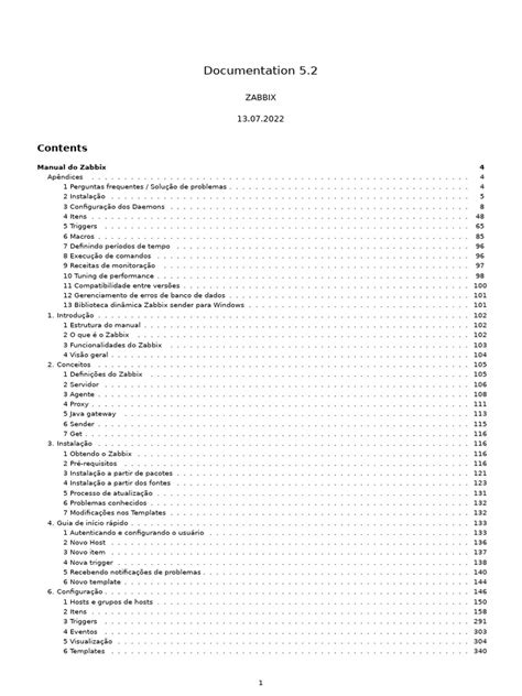 zabbix documentation 5 2 pt pdf ibm db2 servidor apache