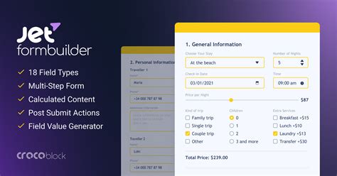 Crocoblock Meet A New Free Plugin Jetformbuilder — Form Facebook