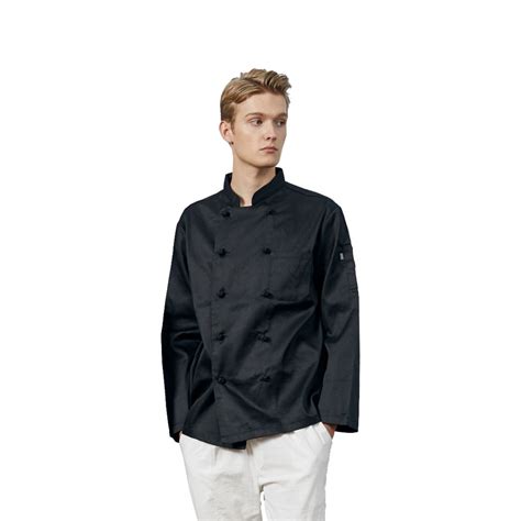 Ot160 2 긴팔 베이직 Tc20수 조리복 블랙 검정 요리 한식 중식 쉐프 제과제빵 1675050839 티마스터