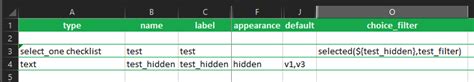 hide option values in a multi select question base page 2 esri