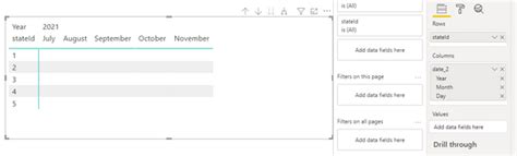 solved matrix table decending date columns microsoft fabric community