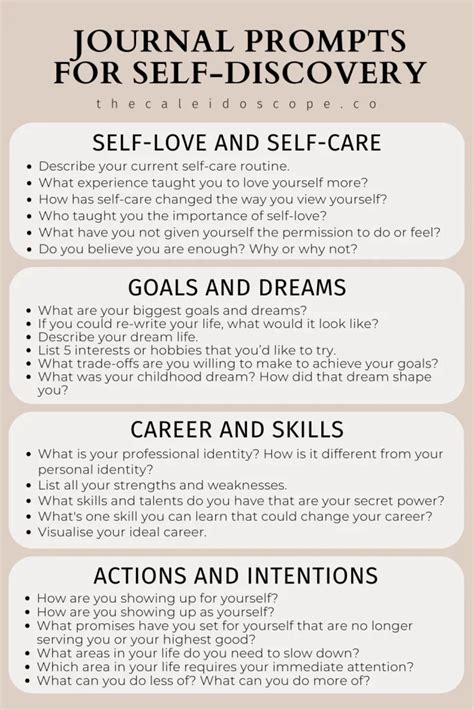 120 Journal Prompts For Self Discovery And Growth