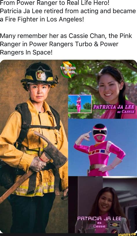 From Power Ranger To Real Life Hero Patricia Ja Lee Retired From