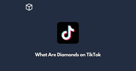 What Are Diamonds On Tiktok Programming Cube