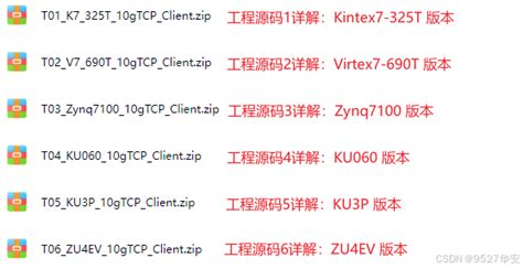 Fpga实现10g万兆网tcpip 协议栈，客户端版本，纯vhdl代码编写，提供6套工程源码和技术支持tcpip Fpga Csdn博客