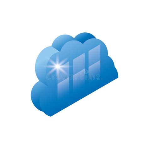 Cloud Computing Server Icon Stock Illustration Illustration Of Technology Wireless 147773137