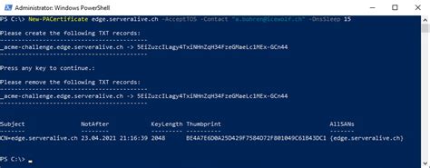 Request Lets Encrypt Certificate With Powershell Icewolf Blog