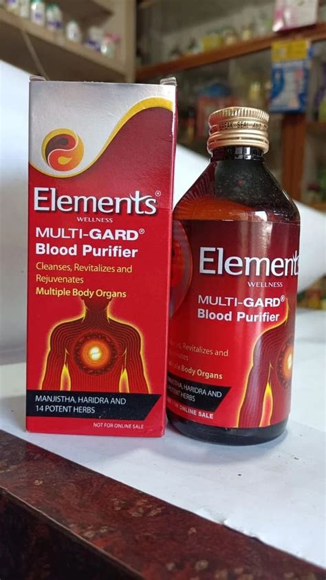 Elements Multi Gard Blood Purifier Syrup Multi Gard Blood Purifier