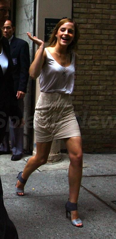 Emma Watson Updates Emma Watson Leaving The Regis And Kelly Show In