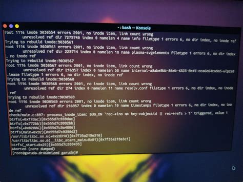 system is borked after resizing btrfs partition issues and assistance