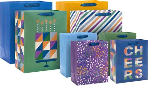 Hallmark Solid T Bag Assortment 8 Bags 4 Medium 9 4