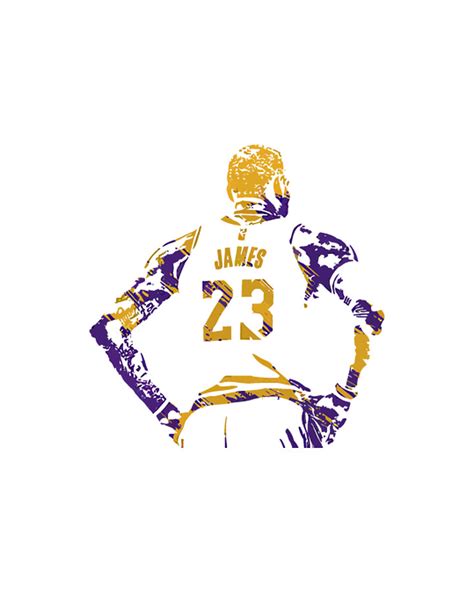Lebron James Los Angeles Lakers Drawing By Suci Putri Fine Art America