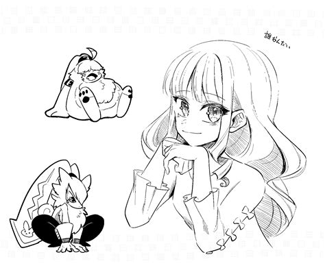 Angoramon Symbareangoramon Tsukiyono Ruli Digimon Digimon Ghost Game Highres Furry Long