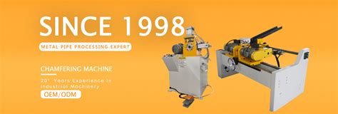 China Single Head Pipe Chamfering Machinehydraulic Pipe Chamfering