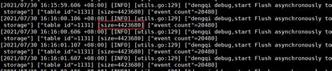 logsink units does not flush regularly · issue 2424 · pingcap tiflow