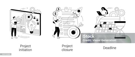 Project Lifecycle Abstract Concept Vector Illustrations Stock