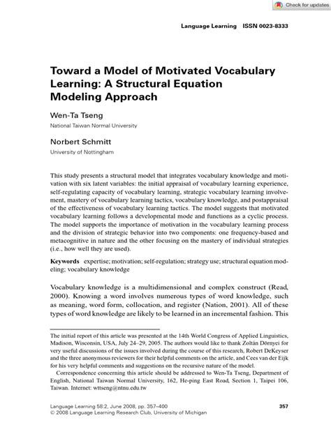 language learning 2008 tseng toward a model of motivated