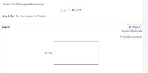 Solved Consider the following quadratic | Chegg.com