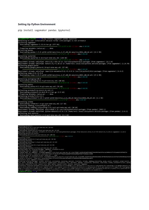 Lab 8 Assignment For Lab8 Setting Up Python Environment Pip Install