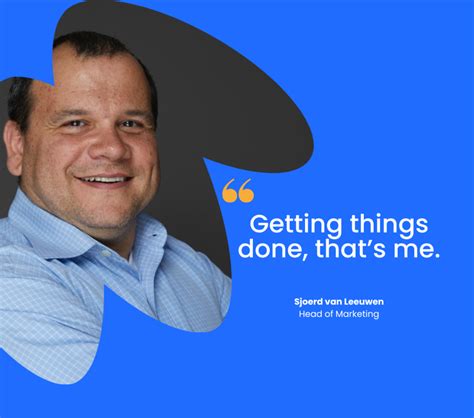 Sjoerd Van Leeuwen Interim Marketing