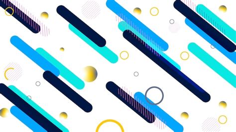 Premium Vector Geometrical App Cover Template With Shapes
