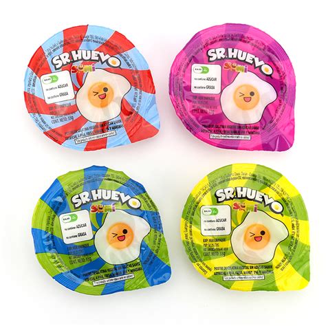 Supply Halal Fried Egg Shape Jelly Candy Egg Jelly Pudding In Jar Ch