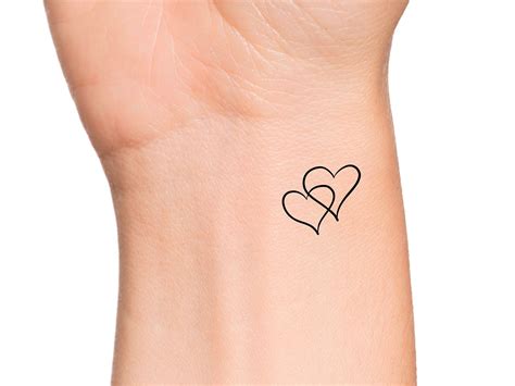 Interlocking Wedding Rings Tattoo