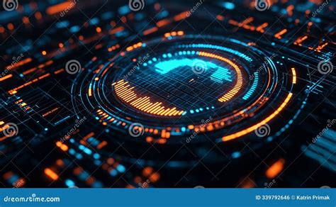 Strategic Portfolio Management Icon With Risk And Return Metrics In A