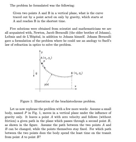 Solved This Is A Classical Problem In Analytical Mechanics Chegg