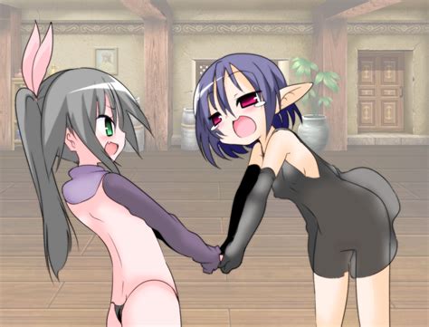 Rule 34 2girls Breast Curtains Dungeon Party Gray Hair Long Hair Long