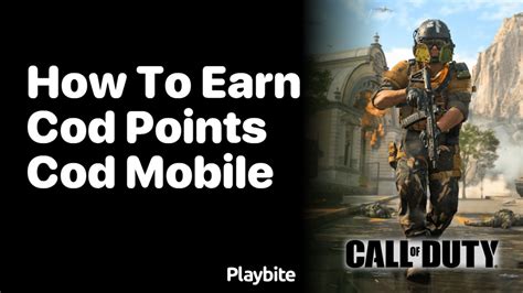 How To Earn Cod Points In Cod Mobile Playbite