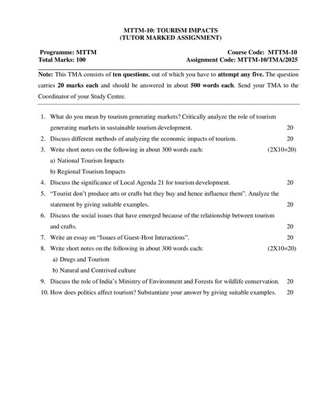 Ignou Mttm 010 Solved Assignment 2025 English Medium