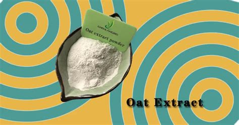 Oat Extract Skin Benefits Chenlang