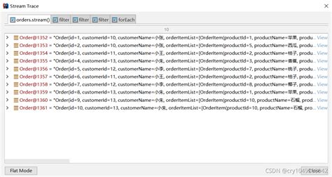 使用idea的streamtrace功能调试stream trace current stream chain csdn博客