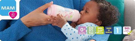 Mam Bottle Nipples Slow Flow Nipple Level 1 For Newborns