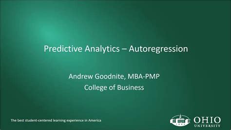 Autoregression