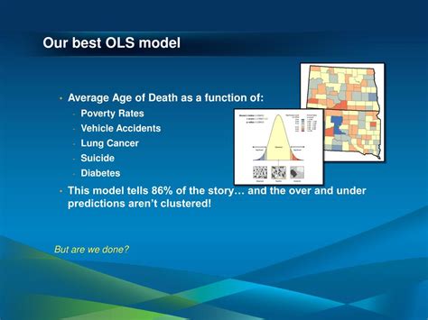 Ppt Modeling Spatial Relationships Using Regression Analysis