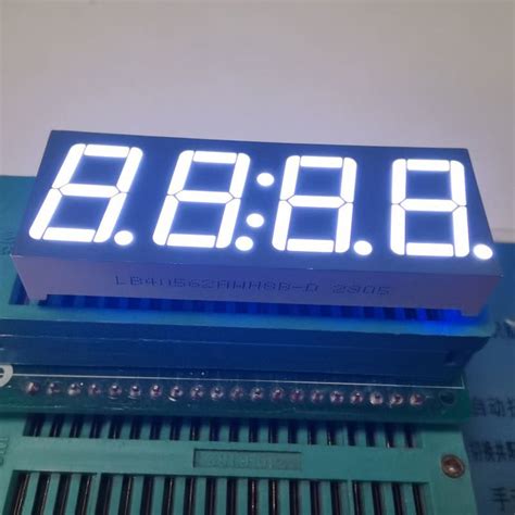 Ultra Bright White Mm Digit Segment LED Display Common Anode For Timer Temperature
